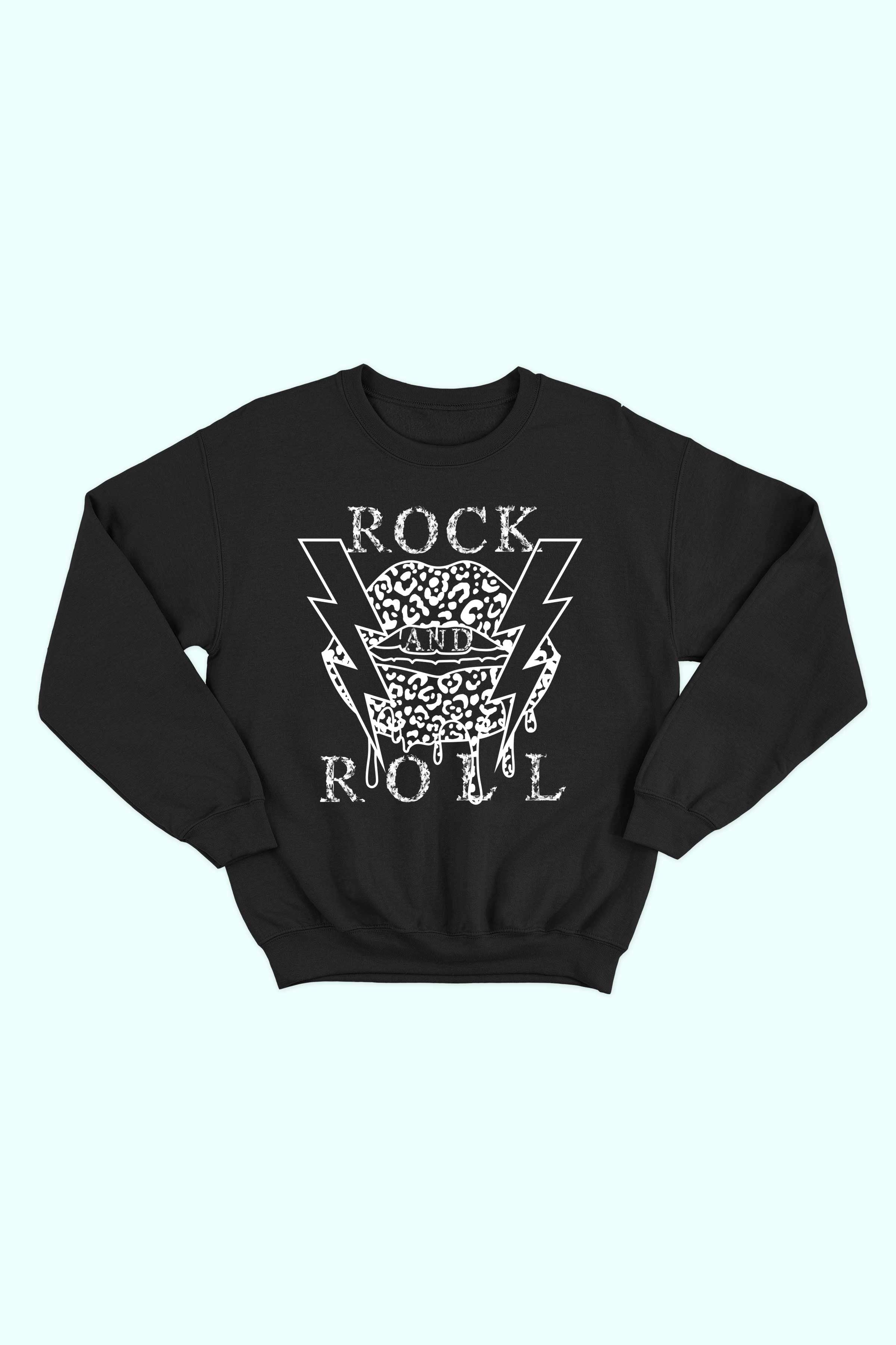 Crew neck rock n 'roll – Mademoiselle Curvy