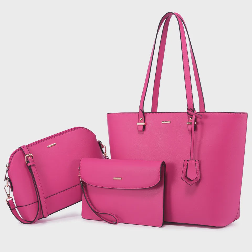 The big fuschia bag – Mademoiselle Curvy